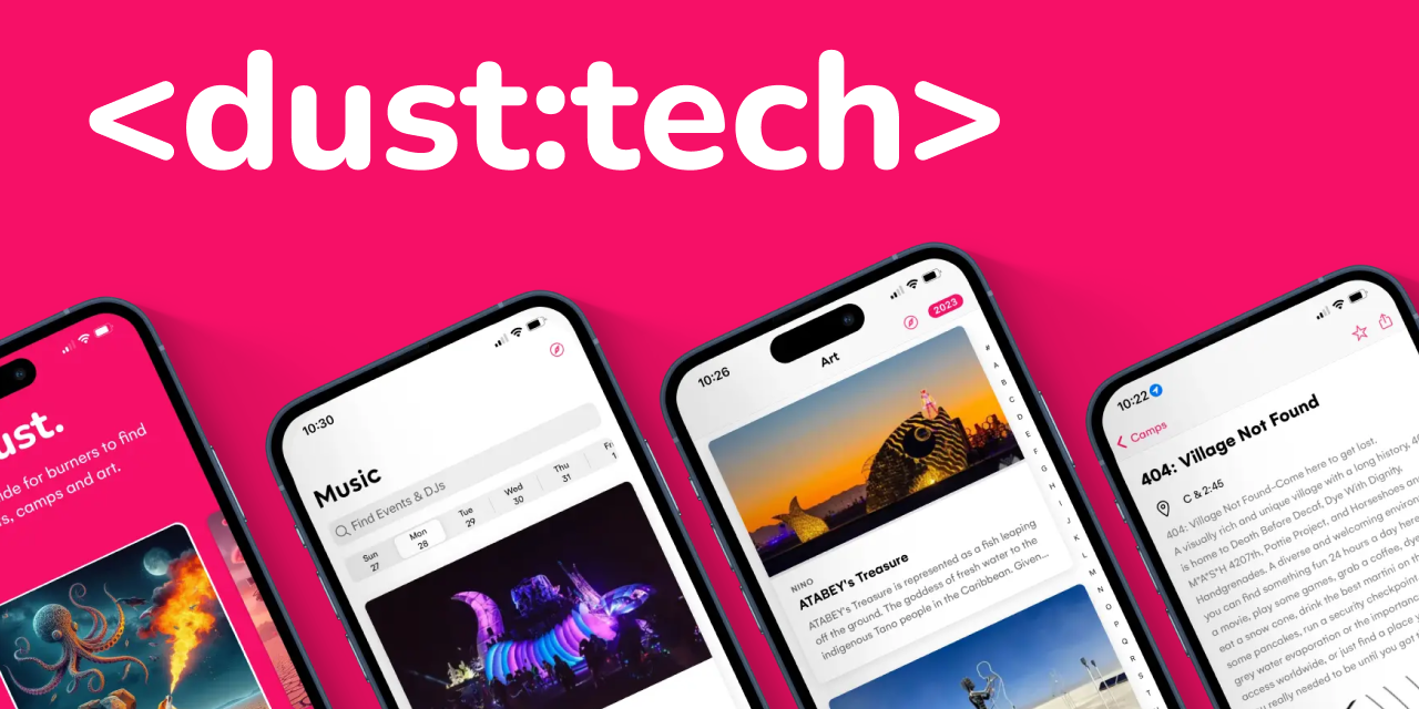 GitHub - damiant/dust: The dust mobile app is a guide for burners to find events, camps and art.