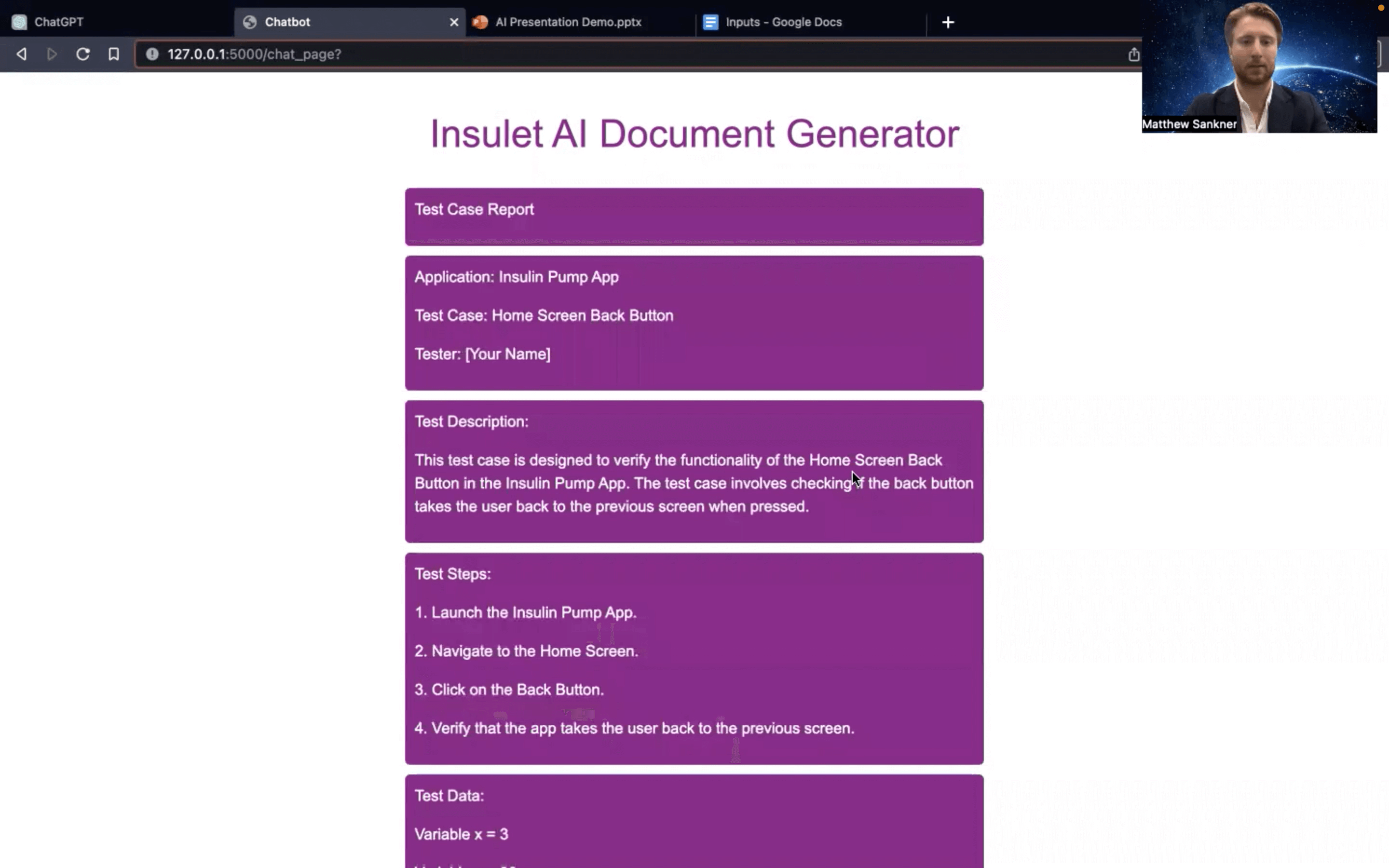 GitHub - mattsankner/Custom-Test-Report-Generator-GPT: Generates ... GitHub - mattsankner/Custom-Test-Report-Generator-GPT: Generates ...