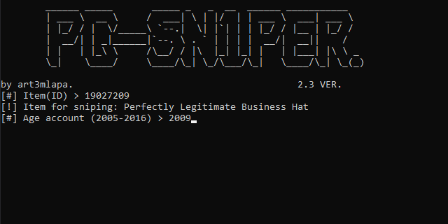 GitHub - Art3mLapa/PG-Sn1per: PG Sn1per. - Best PG Roblox account sniper