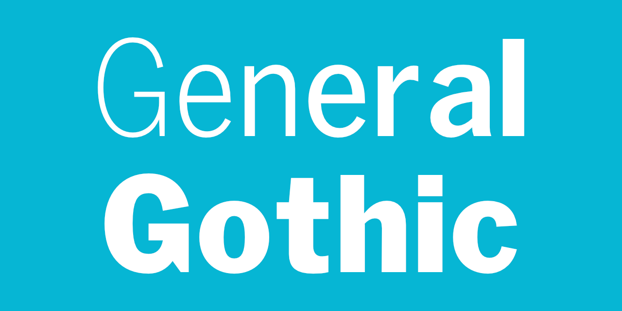 GitHub - barrymieny/general-gothic: A variable font family based on the ...