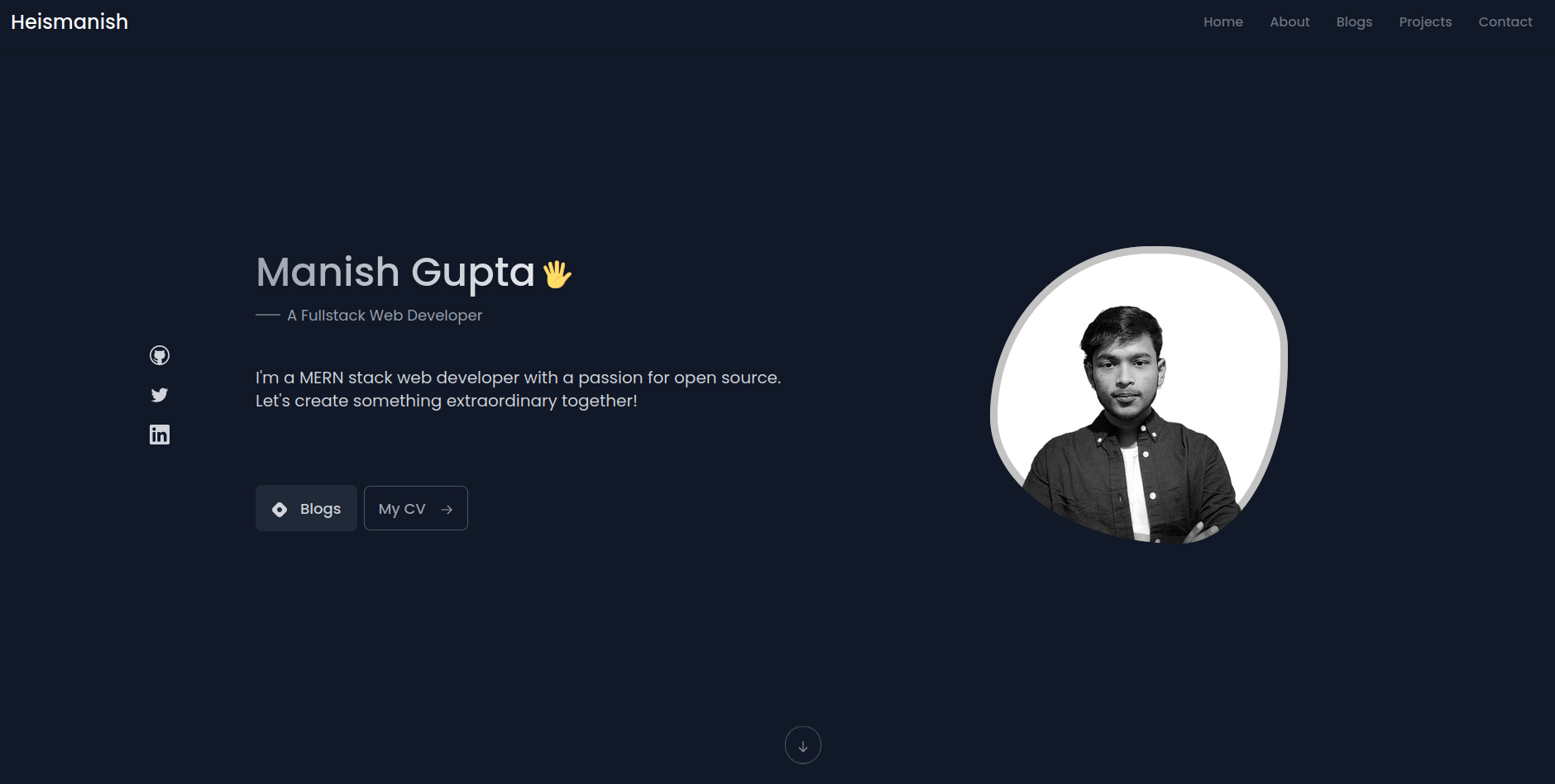 GitHub - Heismanish/portfolio