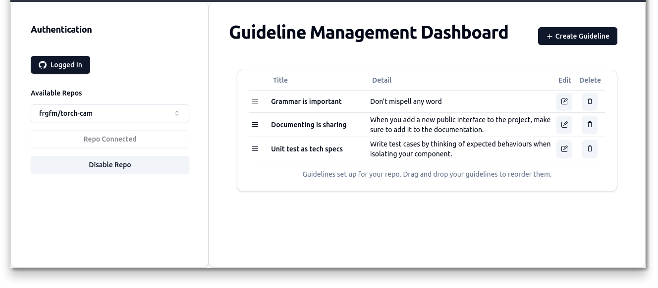 GitHub - quack-ai/platform: Platform for curation of contribution guidelines