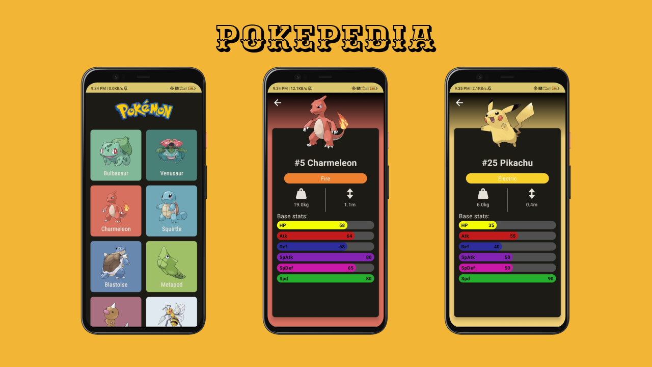 GitHub - h4xor7/Pokepedia: Pokepedia is a user-friendly Android app that allows you to explore a ...