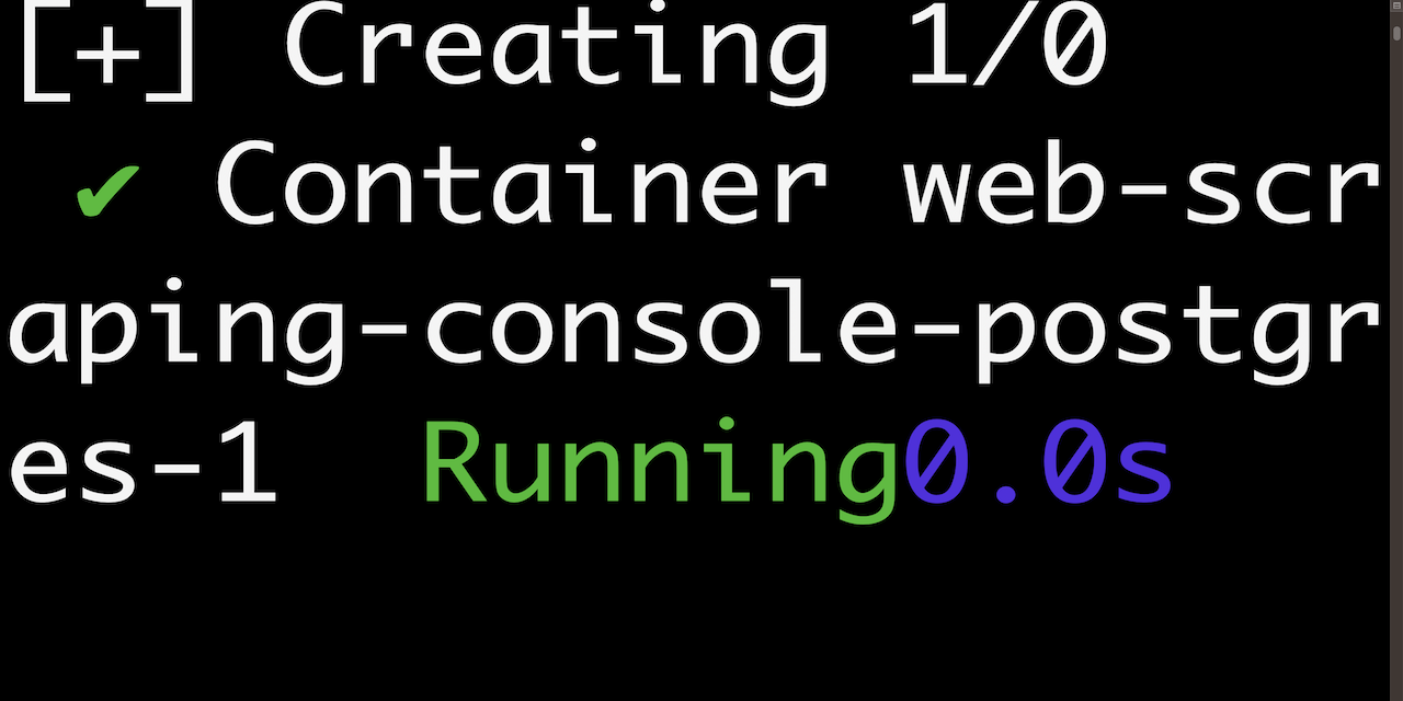GitHub - maxlutovinov/web-scraping-console