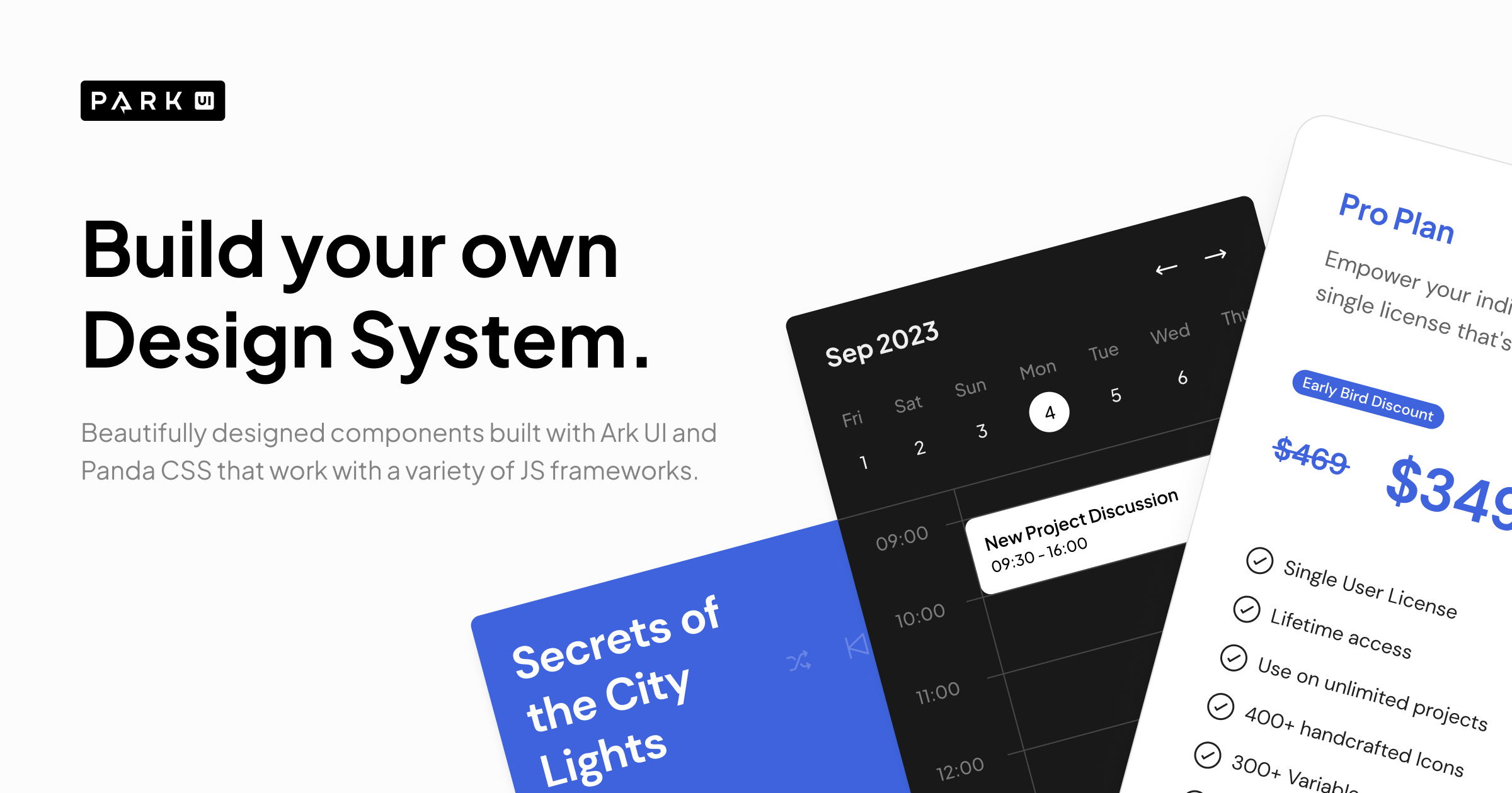 GitHub - chakra-ui/park-ui: Beautifully designed components built with Ark UI and Panda CSS that ...