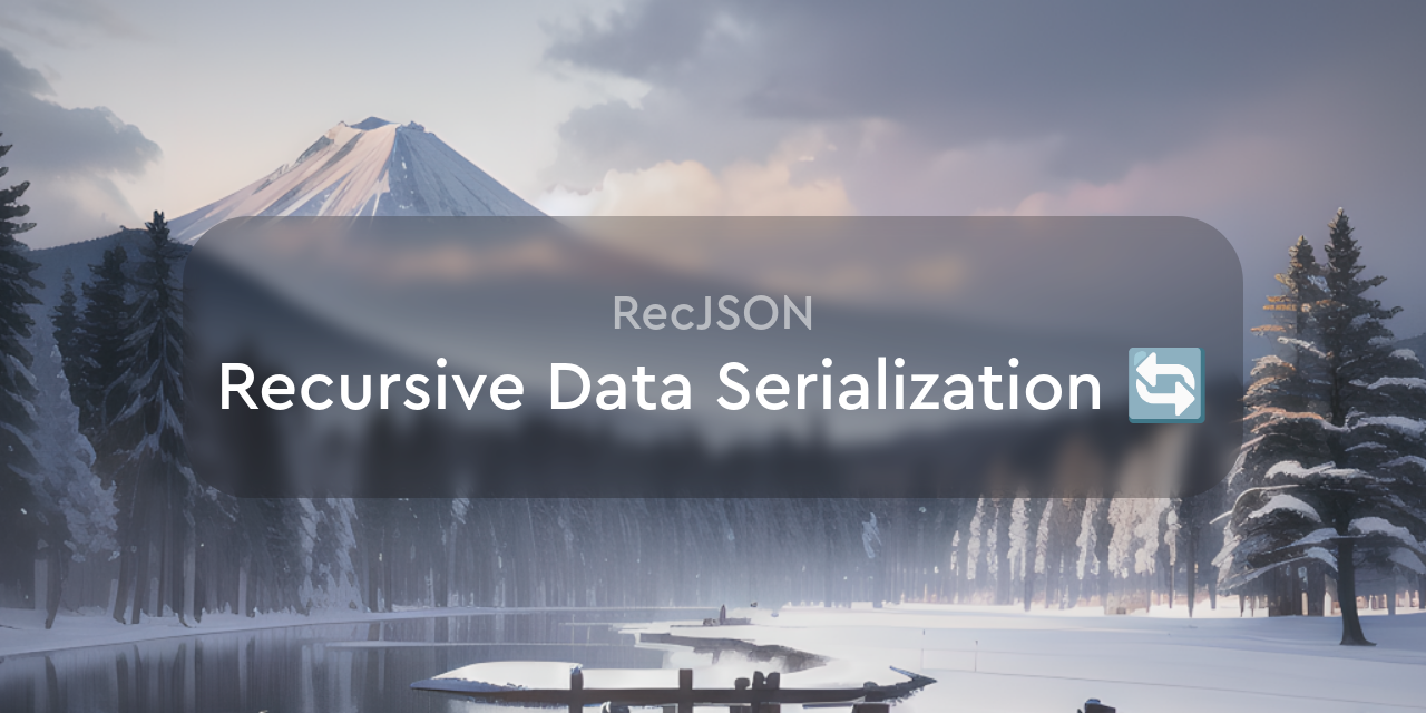 GitHub - Exponential-Workload/recjson: Recursive JSON Structures flattened