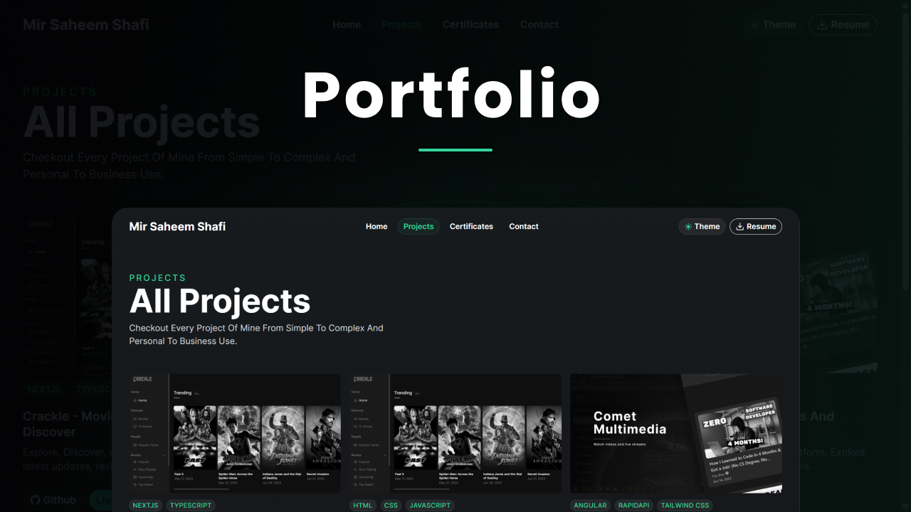 Portfolio Src Components Ui Heading Tsx At Master · Saheemshafi Portfolio · Github