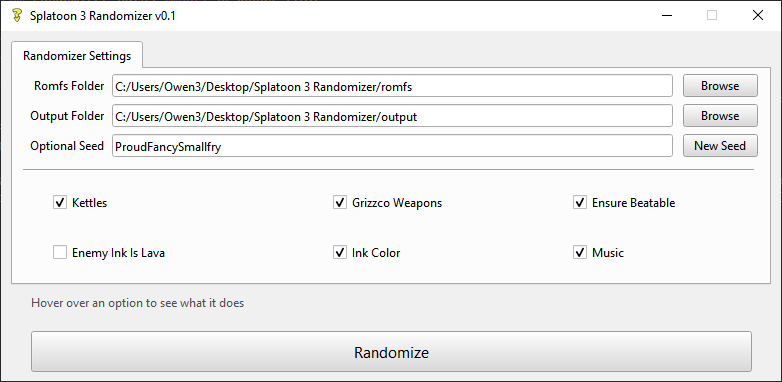 GitHub - Owen-Splat/Splatoon-3-Randomizer: A randomizer for Splatoon 3 ...