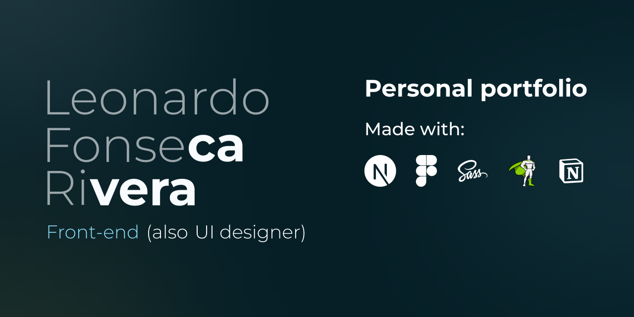 GitHub - cavera/portfolio: Personal portfolio