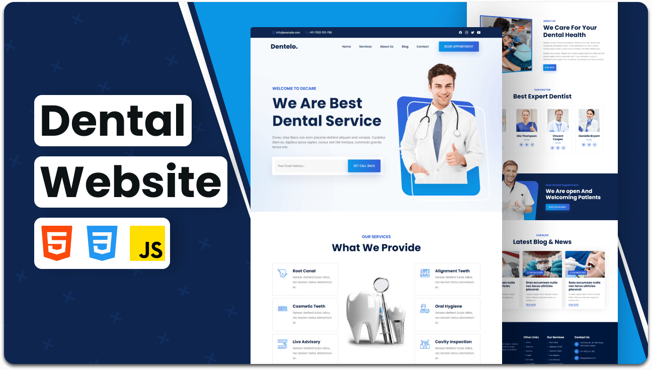 GitHub - dhiraj7kr/Dentelo: WELCOME TO DENTELO The Best Dental Service