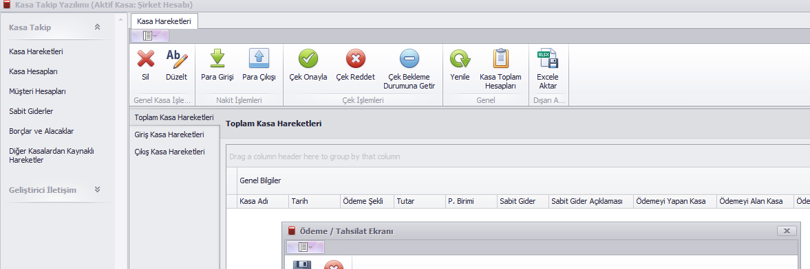 GitHub - saitorhan/CashDeskManager: Kasa takip programı