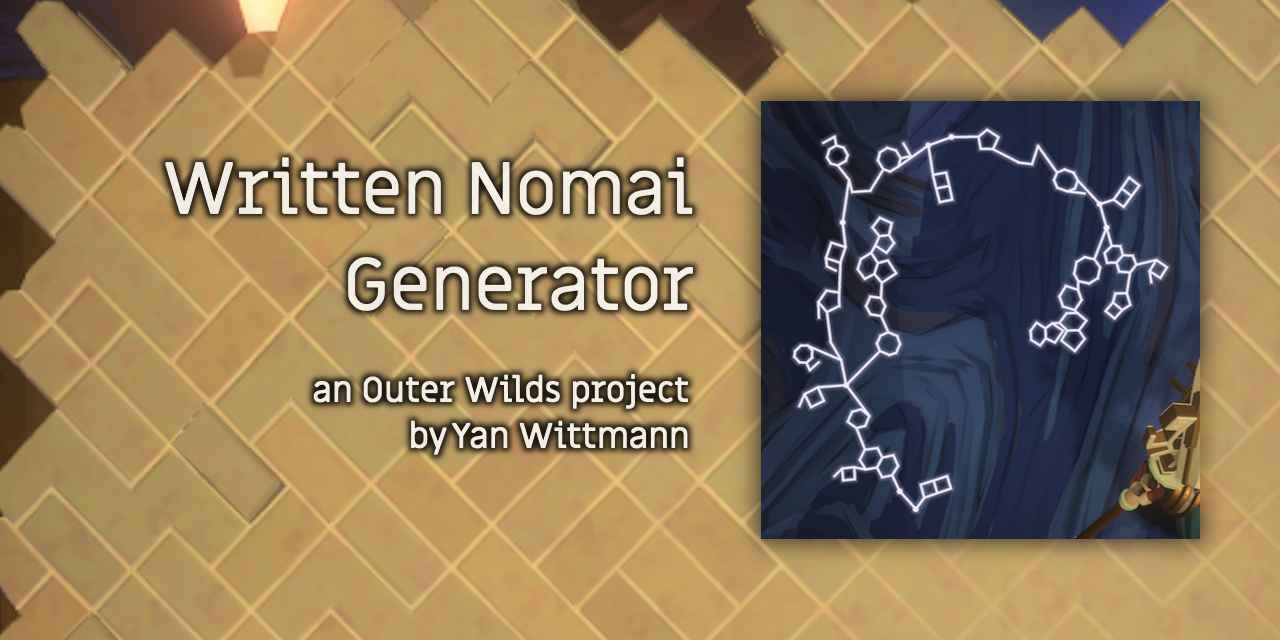 GitHub - YanWittmann/ow-written-nomai-lang: Transform text into the Nomai language from Outer Wilds