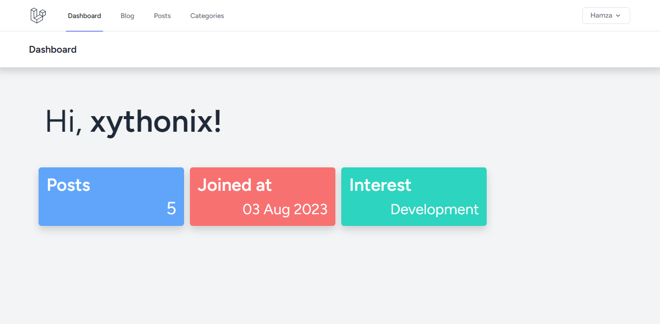 GitHub - xythonix/laravel-breeze-blog: Hi therr, I created this blog which has dashboard ...