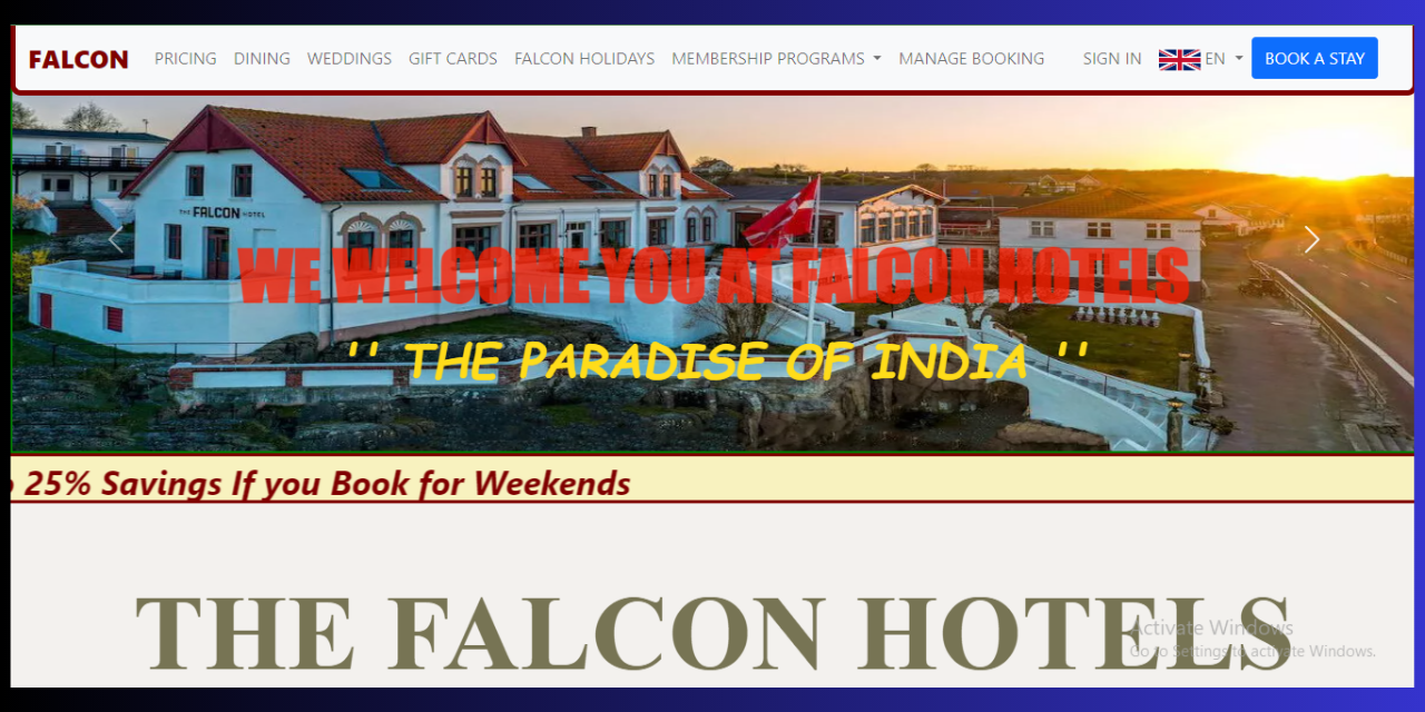 Github Harsahibjit Singhfalconhotel 