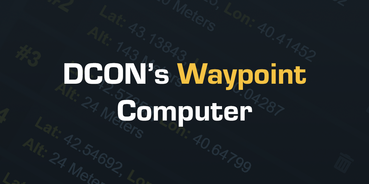 GitHub - RevolvingDCON/DCONs-DCS-Waypoint-Computer: Completely not ...