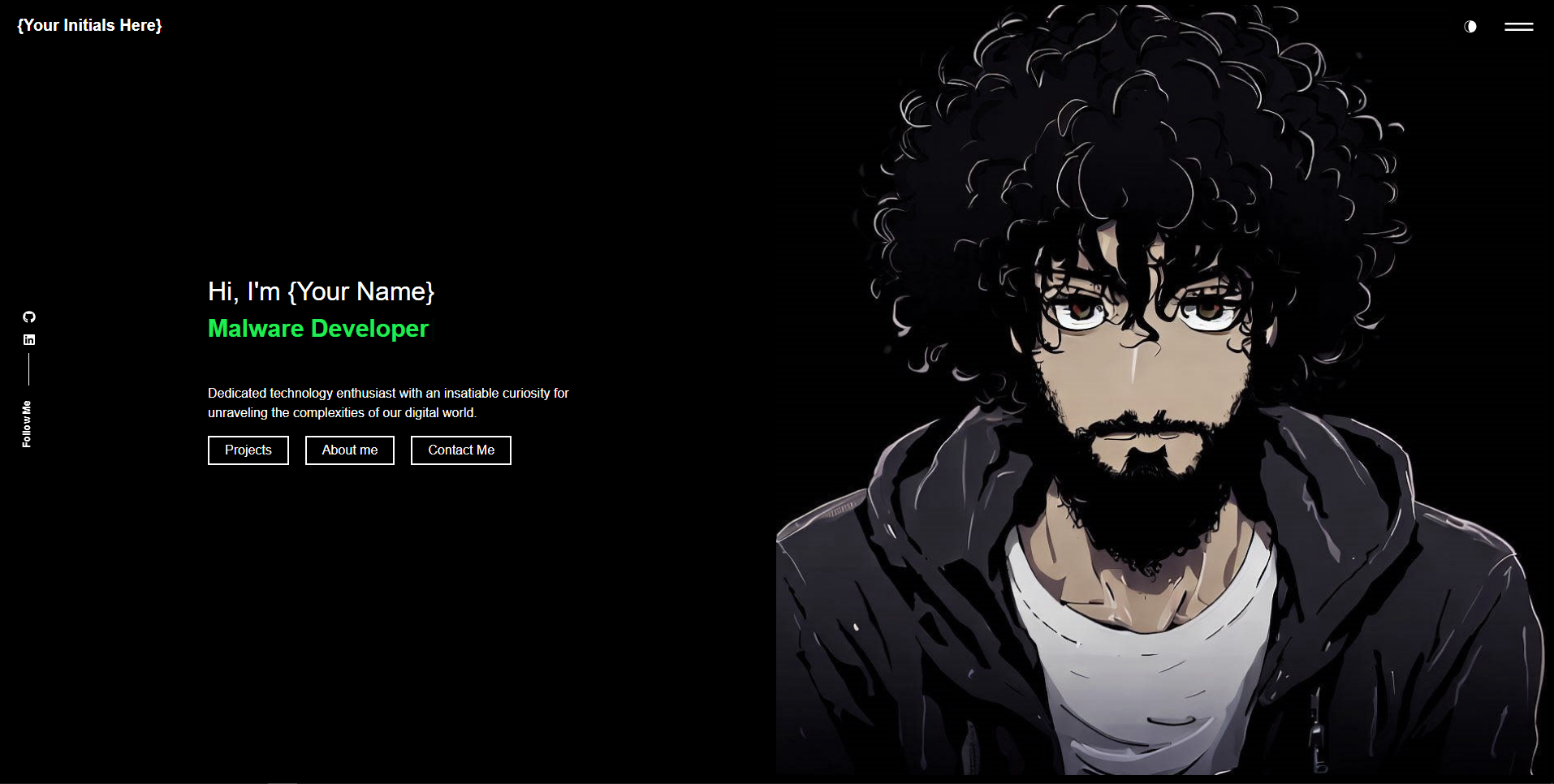 GitHub - Duerme/cybersecurity-portfolio-webpage