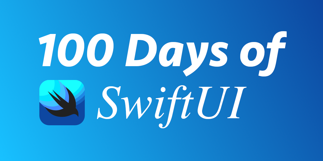 100daysofswiftui · Github Topics · Github