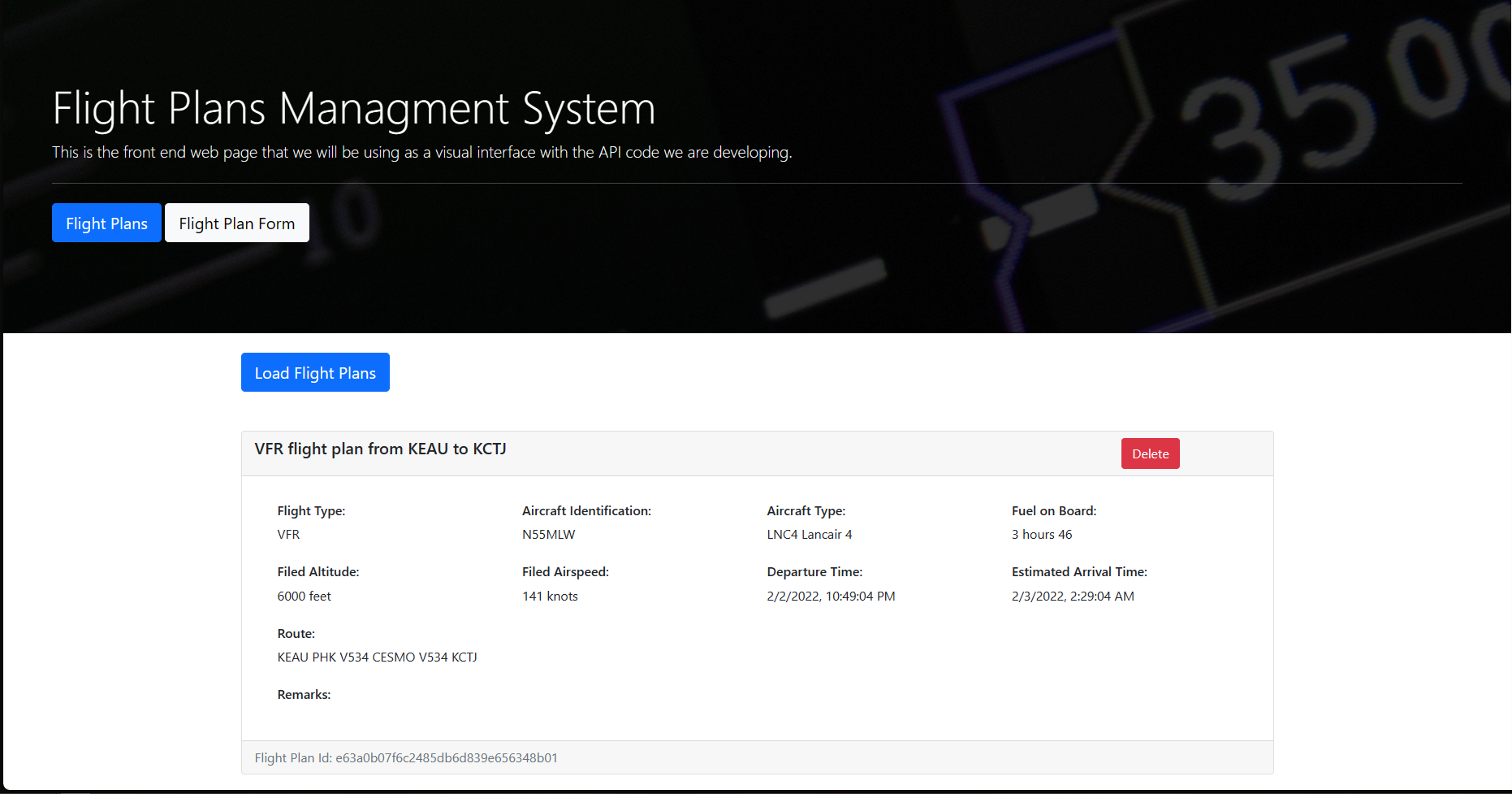 GitHub - mu-7amza/FlightPlan-Api: Asp.net core Api with CRUD operations integrated with NoSQL ...