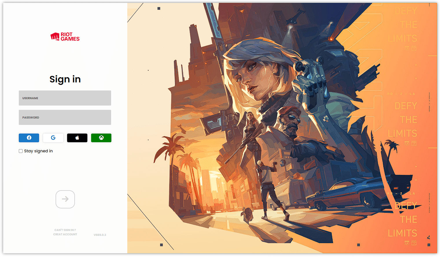 GitHub - marcusvccerqueira/Valorant-Login: Esse foi um desafio realizado com o intuito acadêmico ...