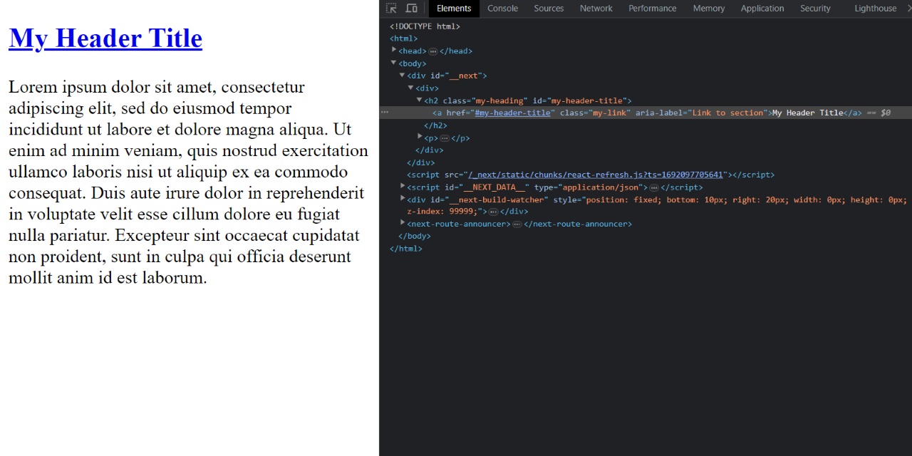 GitHub - FranciscoMoretti/react-autolink-heading: A component that adds ... GitHub - FranciscoMoretti/react-autolink-heading: A component that adds ...