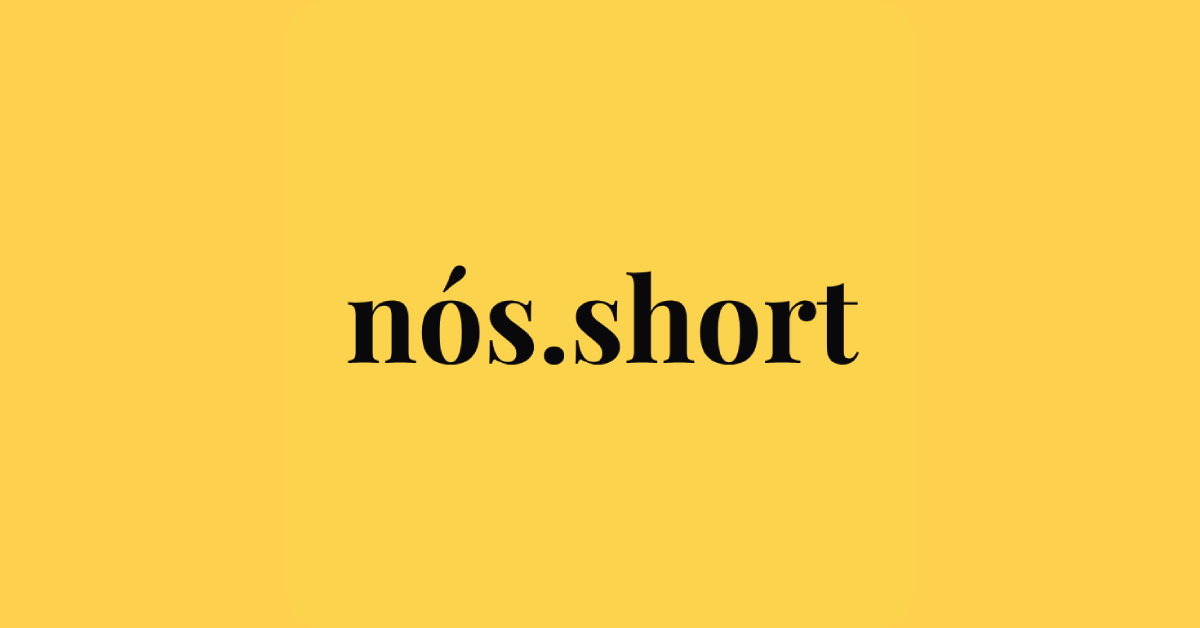 GitHub - gabrielcarloto/nos-short: Projeto para o processo seletivo do Nós