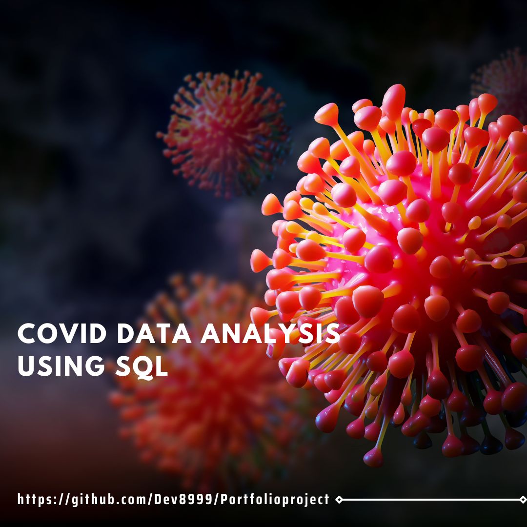 GitHub - Dev8999/Portfolioproject: Covid 19 Data analysis