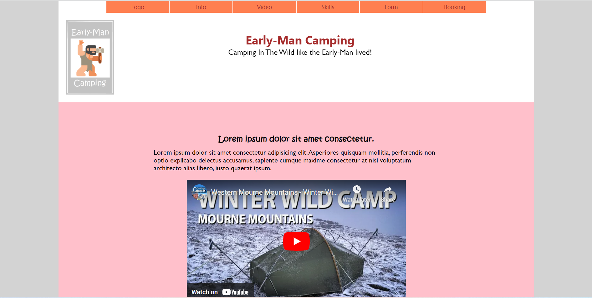 GitHub - gipo-ski/early_man_camping