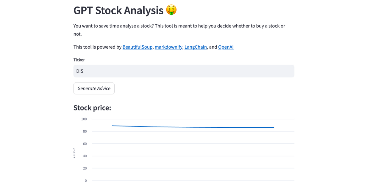 GitHub - Lastget/GPT_Stock_Analysis: Give GPT a stock ticker and it will analyze the stock with ...