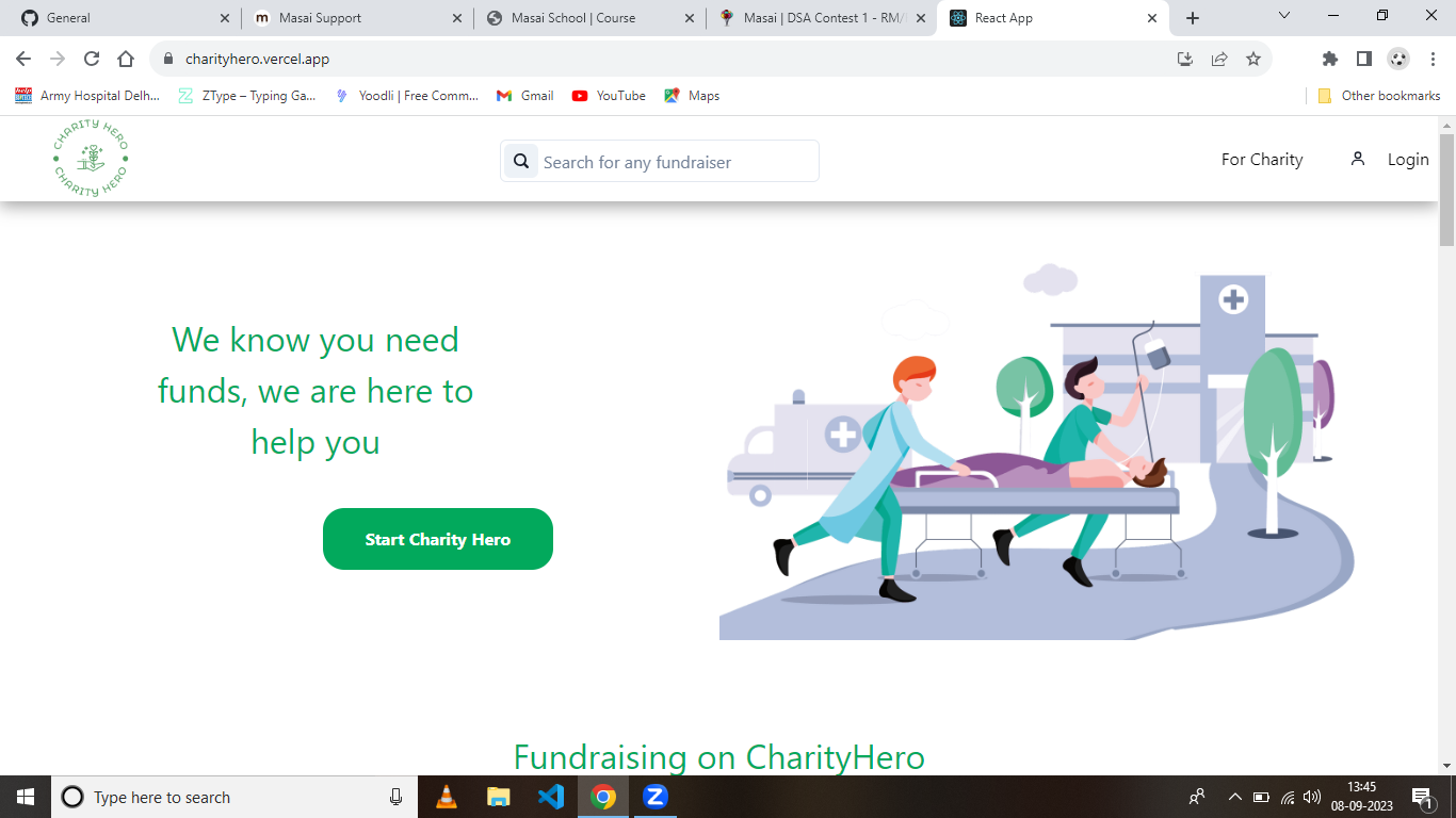 GitHub - neo1710/CharityHero: This project is based on a website where we can donate to a ...