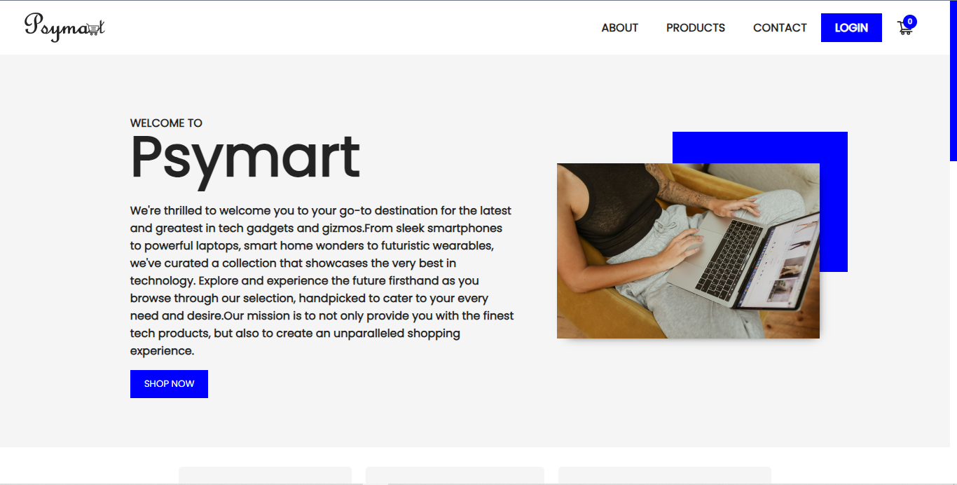 GitHub - psykat1116/Psymart: E-Commerse Website Made Using React JS