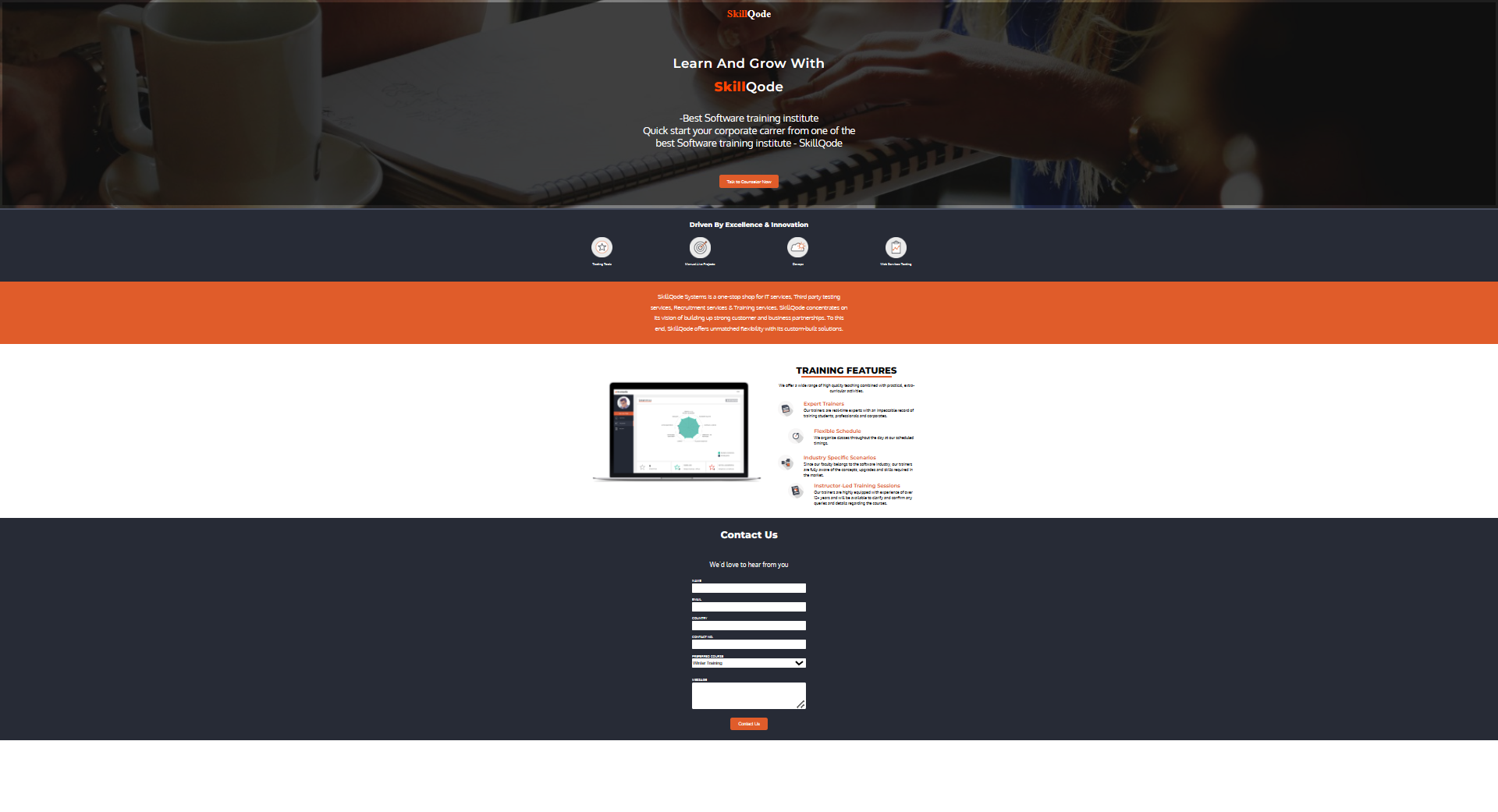 GitHub - sharmaditi02/OIBSIP_Landing_Page: Landing Page using HTML, CSS