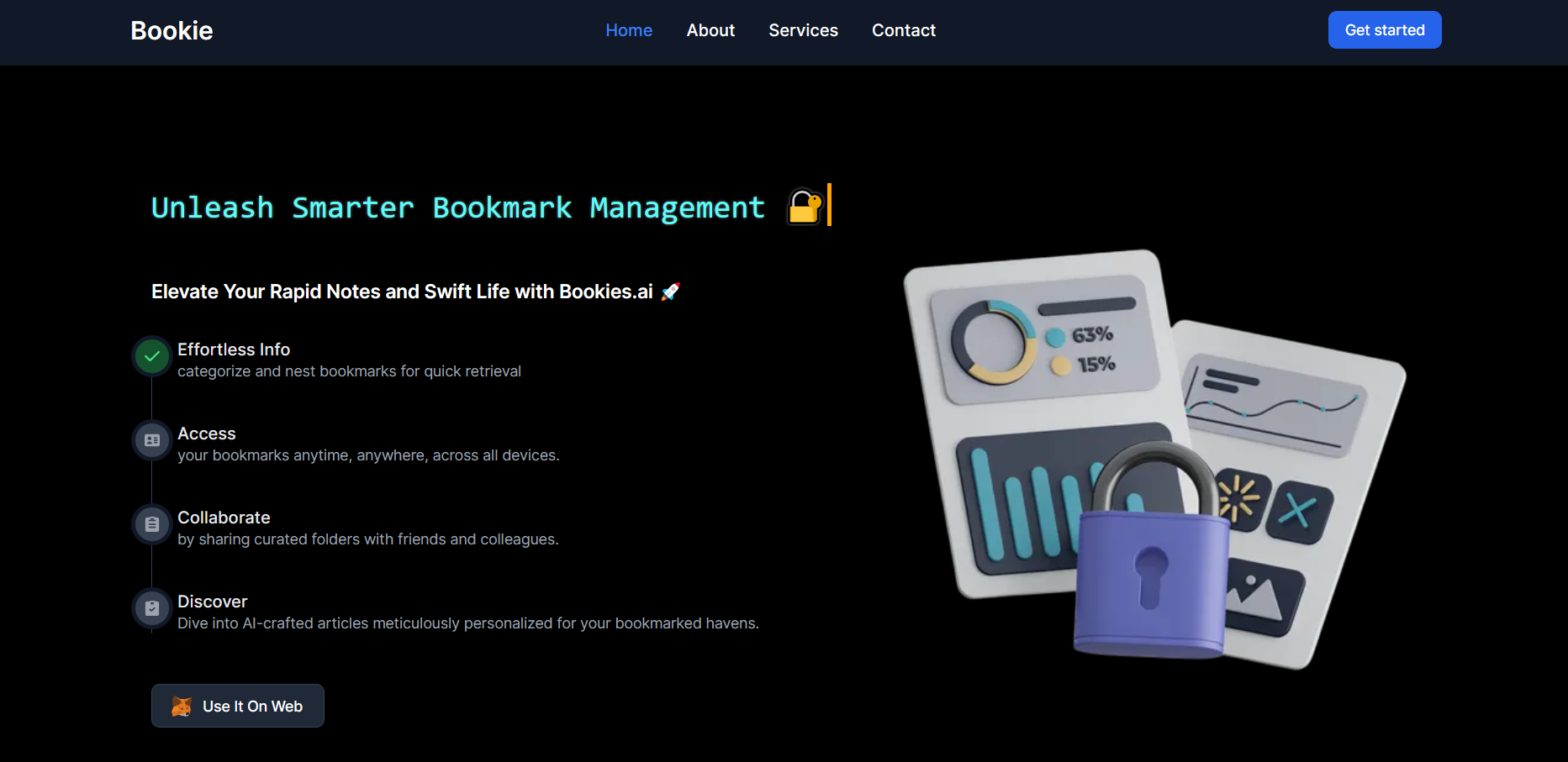 GitHub - Arkapro1/bookies: Discover seamless bookmark management. Access bookmarks anywhere, AI ...