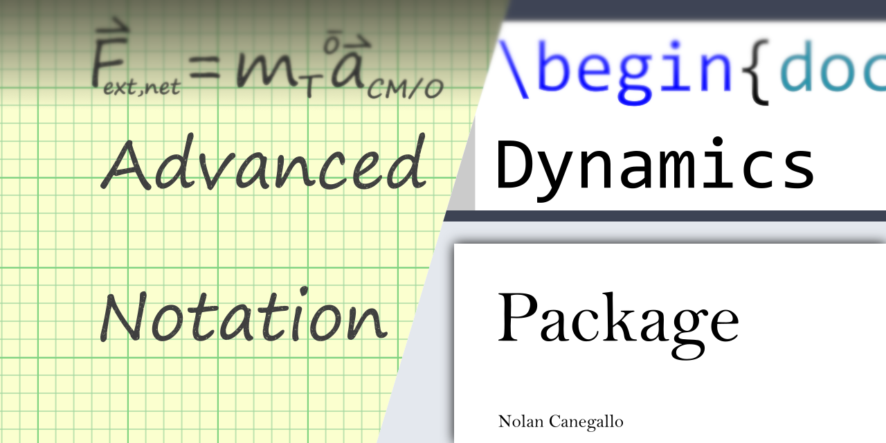Github Nacanegaadvanceddynamics Advanced Dynamics Notation Package 