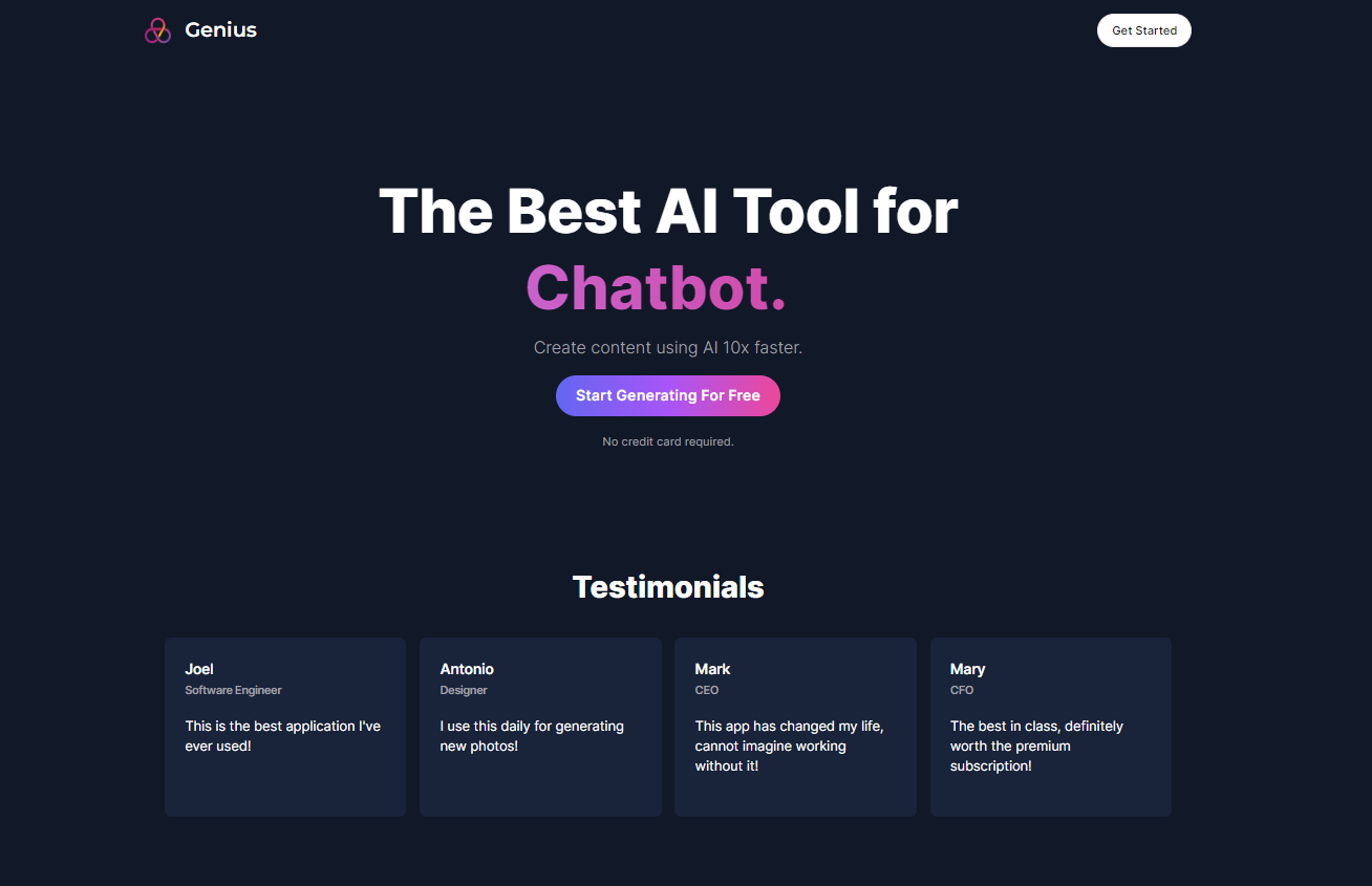 GitHub - tchak101/Genius