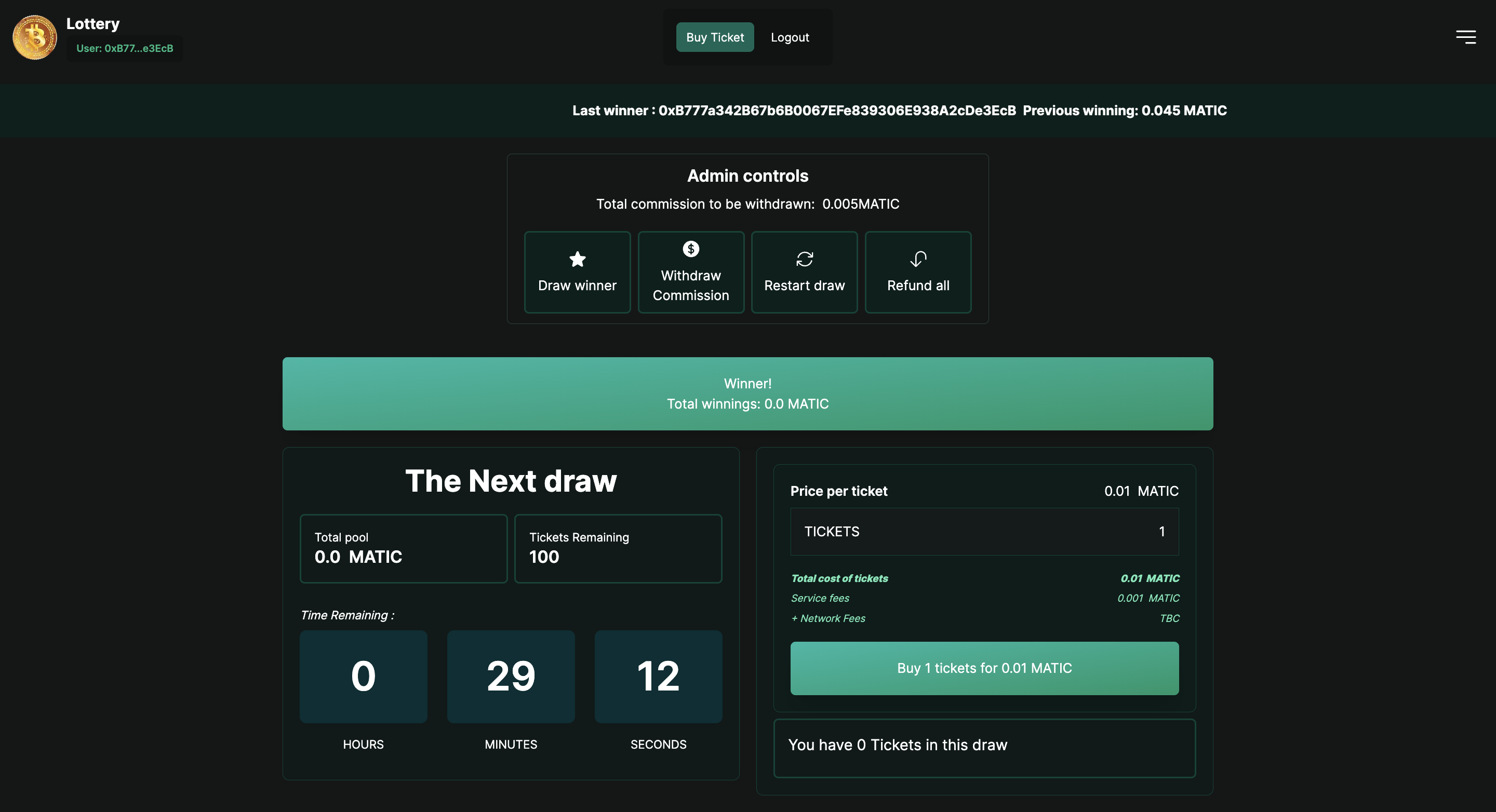 Github Thutasannnext Solidity Crypto Lottery App With Nextjs And Solidity