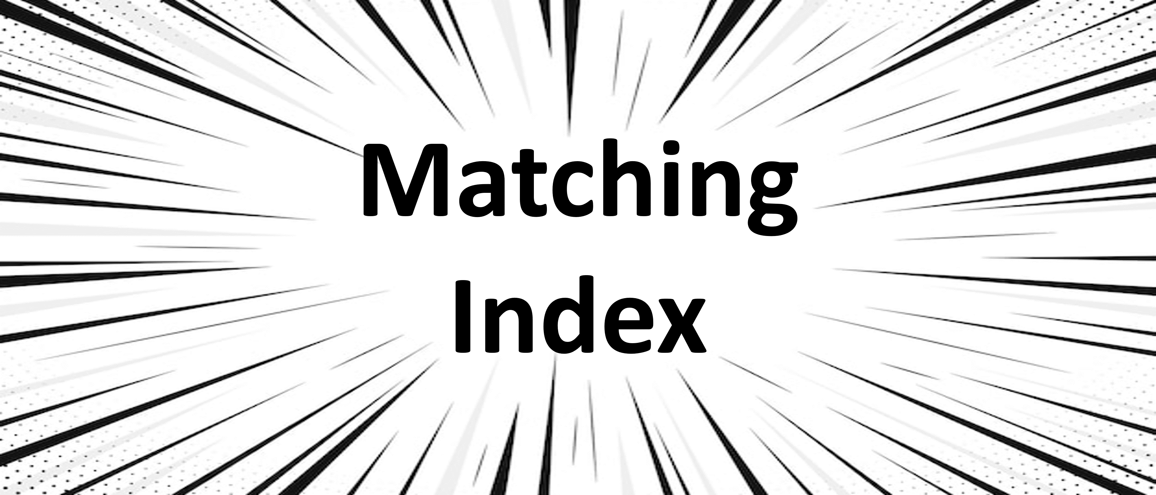 Github Stuartjofastermatchingindex Code For Computing The Matching
