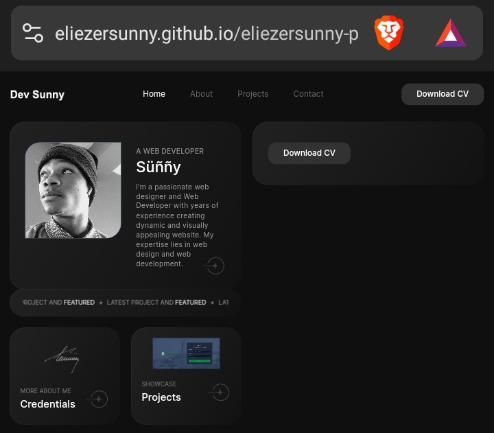 GitHub - EliezerSunny/eliezersunny-portfolio: dev_sunny-portfolio