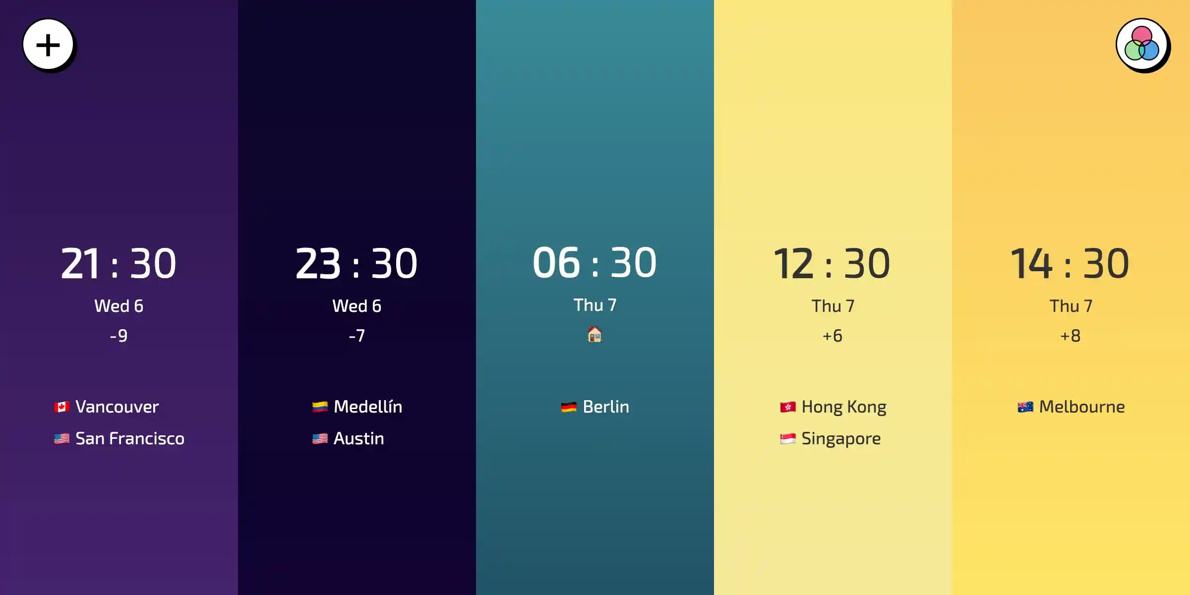 Github Juzybits Polymedia Timezones Timezone Dashboard The Easiest Way To Keep Track Of Time