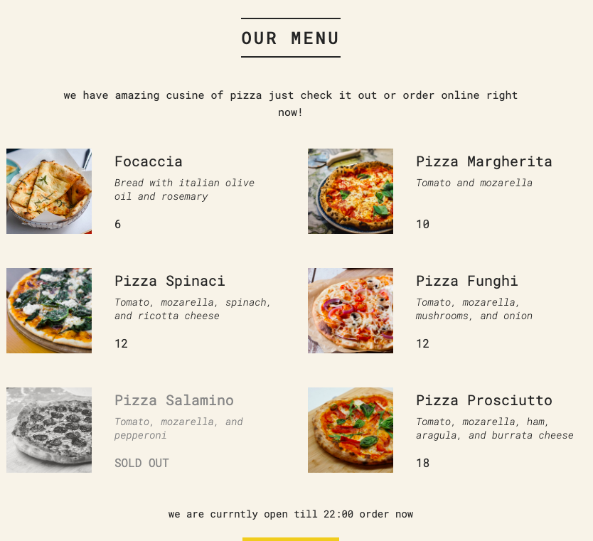 Github Codewithnawaaz React Pizza Menu