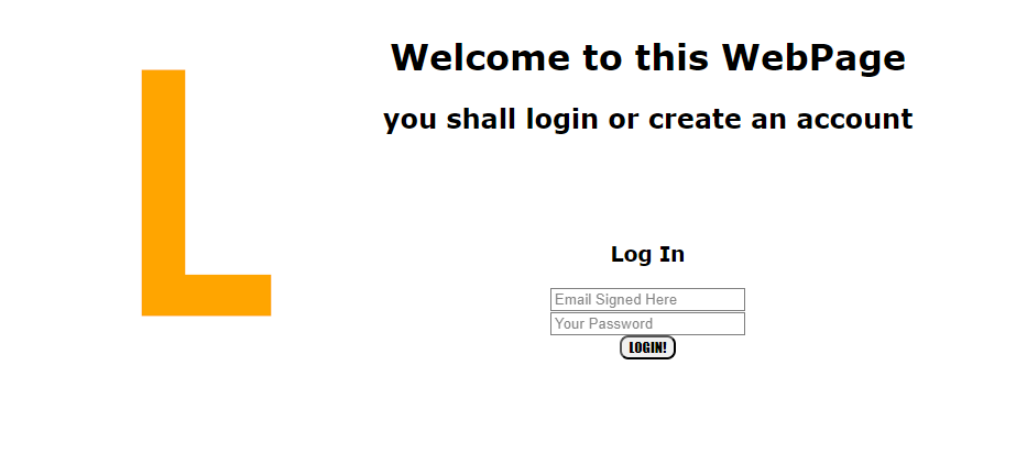 GitHub - limatila/MyLoginPage: A project of a simple LogIn/SignUp page. // Um projeto de um site ...