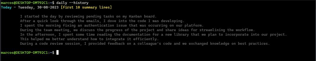 GitHub - marcos-venicius/daily: Organize your daily's easy!