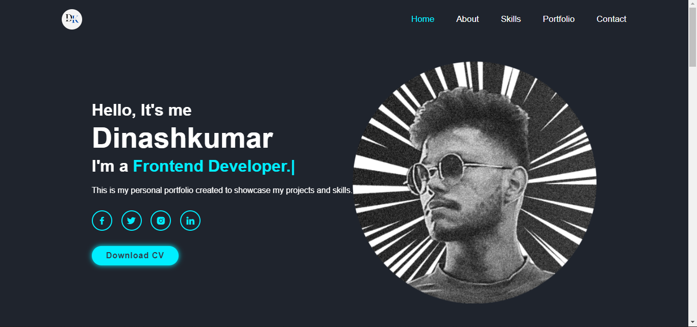 GitHub - Dinashkumar/Portfolio: Here's my portfolio and my project ...