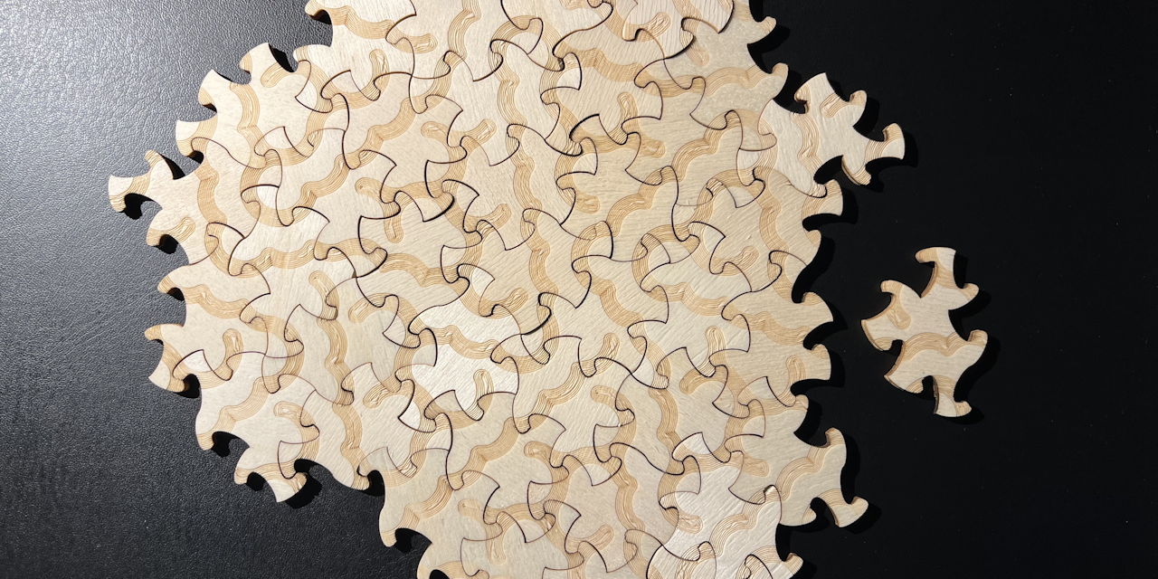 GitHub - cwalther/monotile-puzzle: Aperiodic Monotile Puzzle Pieces