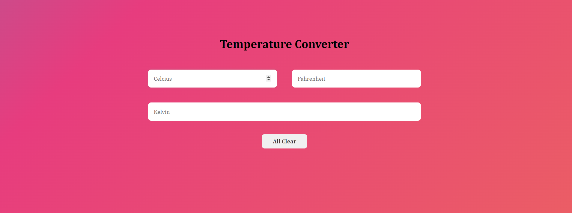 GitHub - jgophisha/temperature_conversion: It is simple temperature convertor web page which ...