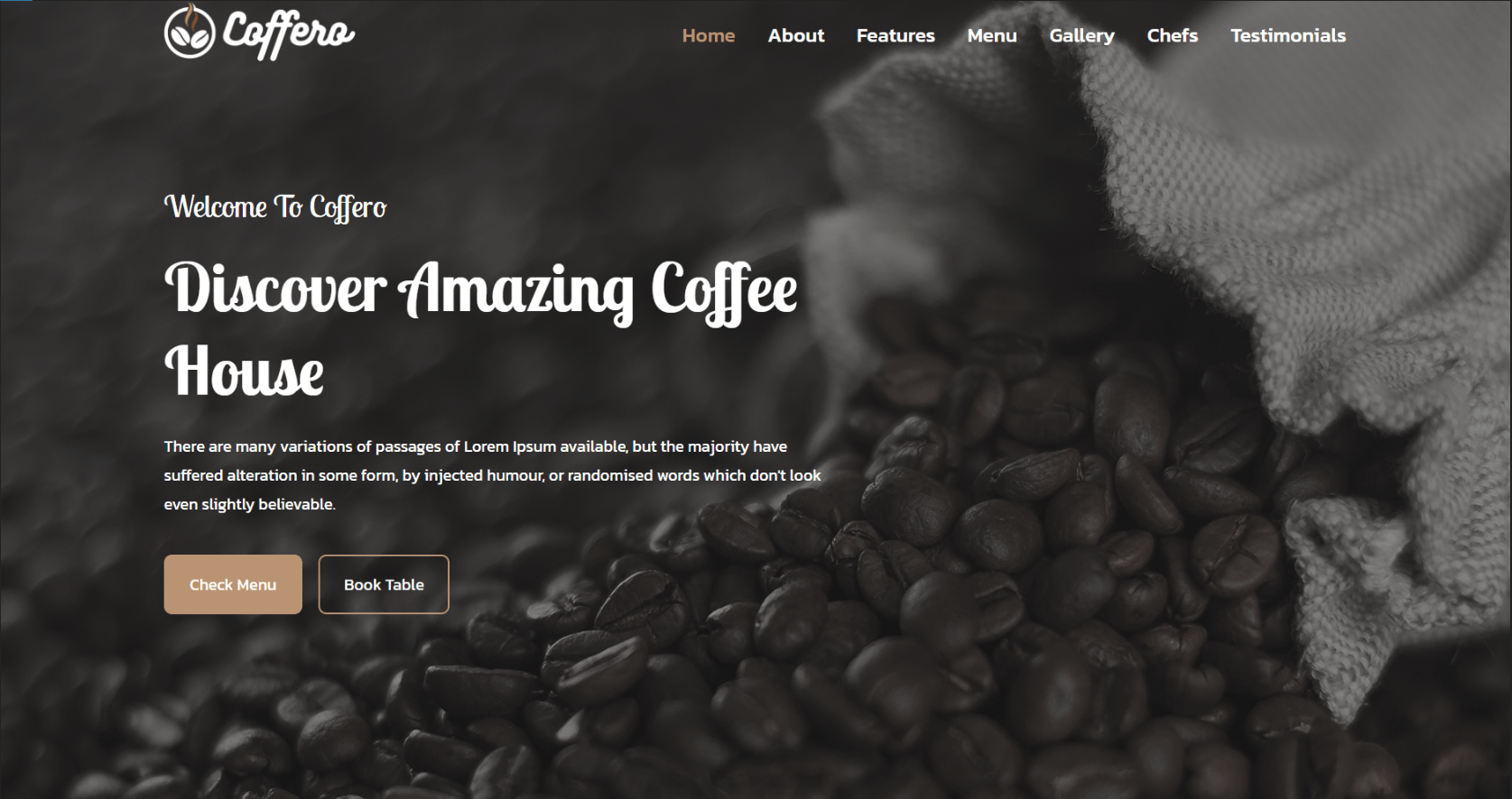 GitHub - joudik/coffee-website: A classy and elegant responsive coffee ...