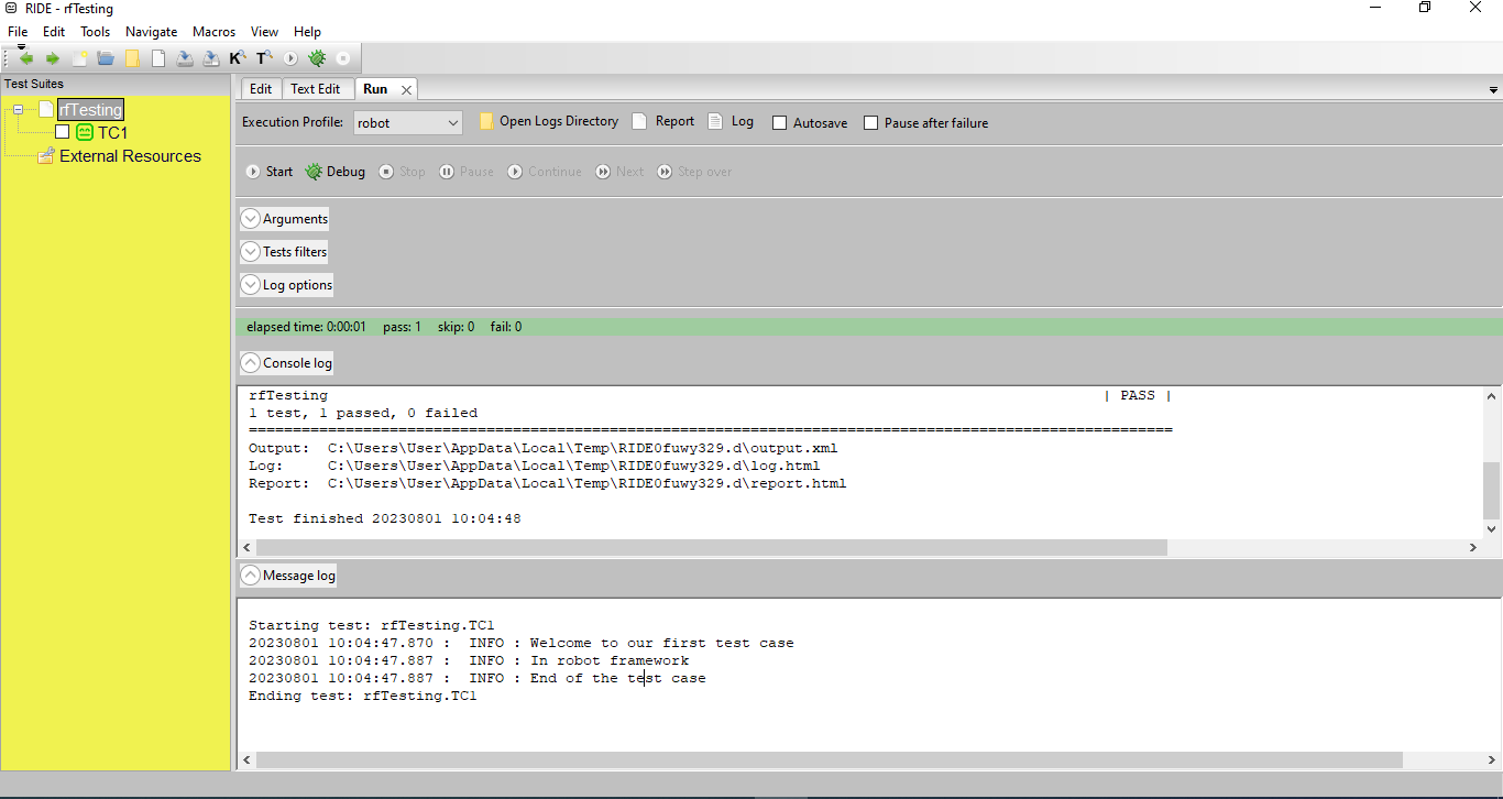 GitHub - ndynick/Robotframework_Ride_With_Selenium: Self-learning automation project based on ...