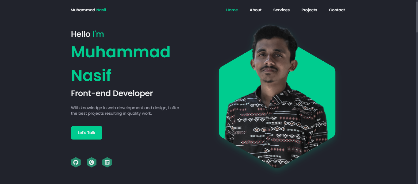 GitHub - Nasif284/Personal_Protfolio_website: This is not my official ...
