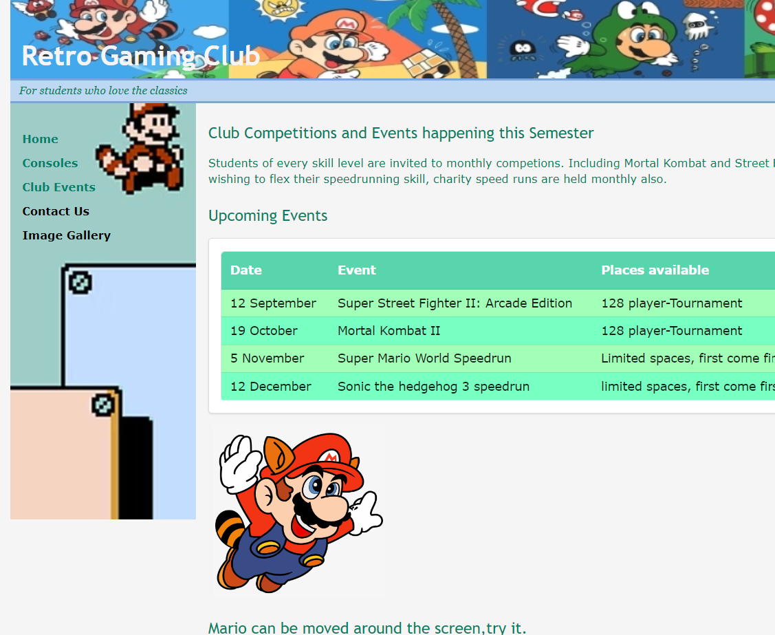 GitHub - PaulsGitH/Gaming_club_website: A fictional website depicting a ...