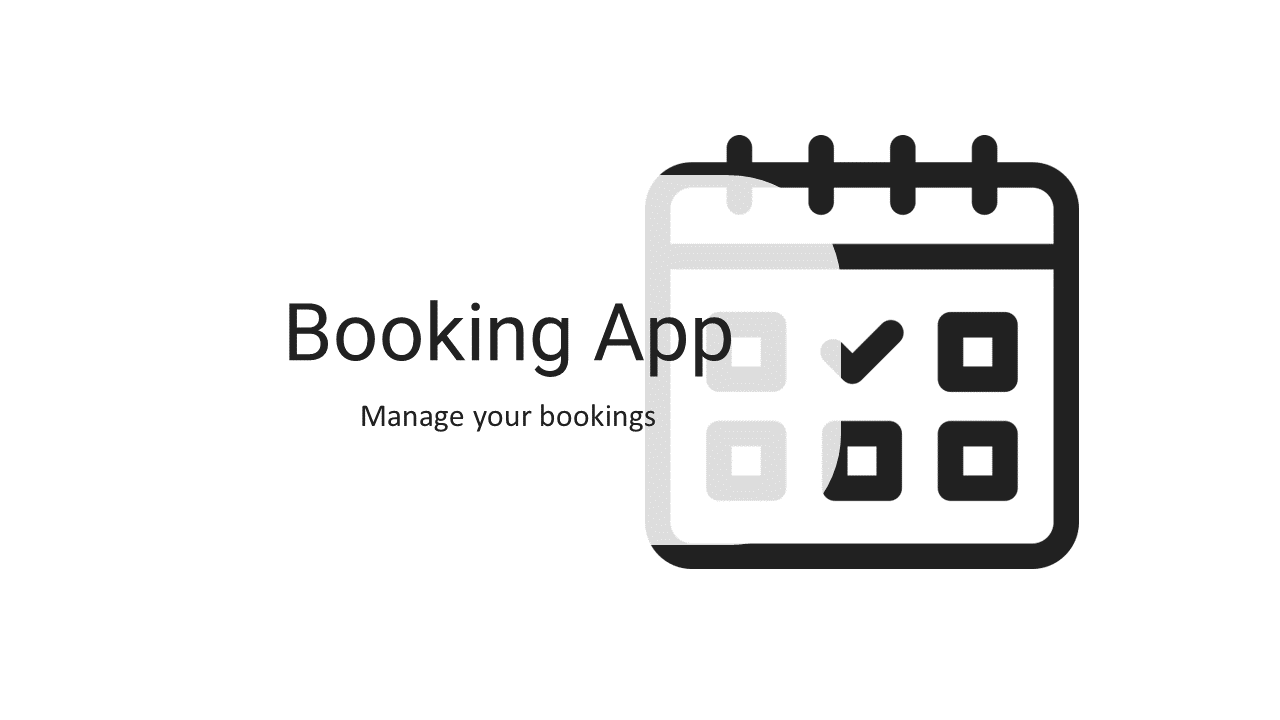 GitHub - aadium/booking-app: This is a mobile application that manages bookings. Users can ...