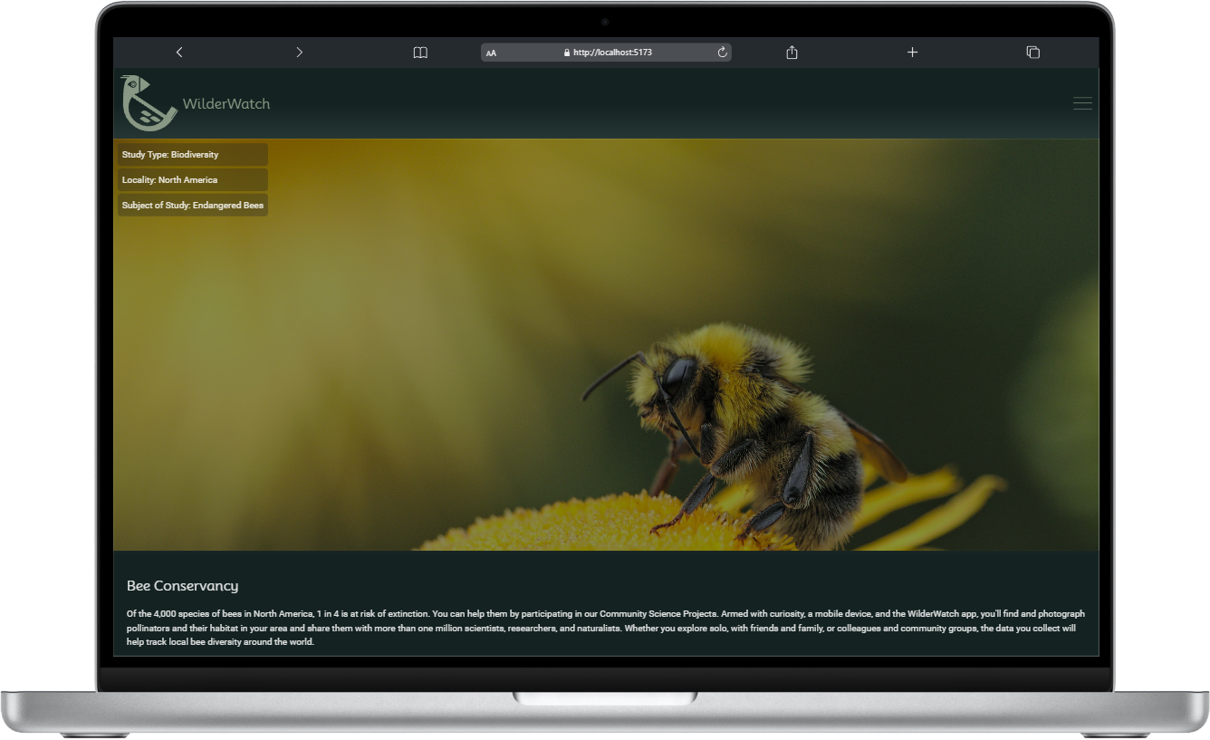 GitHub - ryanmphill/wilder-watch-client: WilderWatch: Wildlife ...